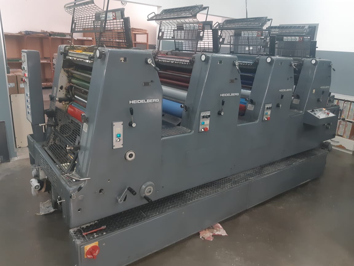 Heidelberg Gto 52- 4 cores – CWB Máquinas Gráficas